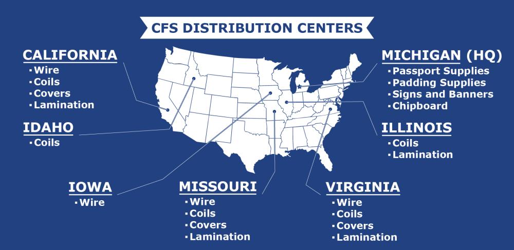 CFS Distribution Map