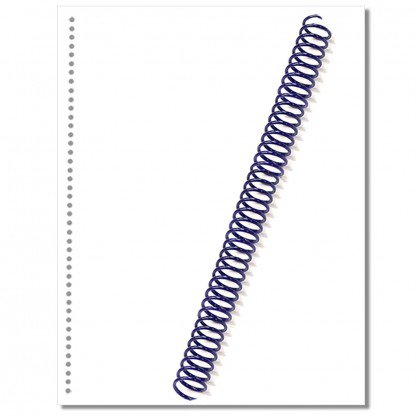 44-Hole Pre-Punched paper for Spiral Binding Coil - Case of 5,000 ...