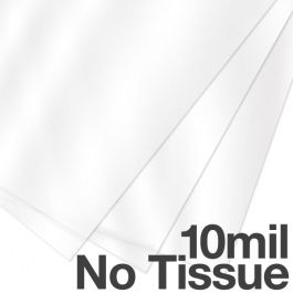 9" x 11" Clear Covers - Heavy 10 mil Square Corners - (100/bundle) No ...