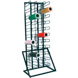 Vinyl Roll Storage Floor Rack