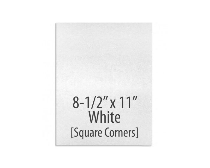 8.5" x 11" Embossed Covers - Square Corners (100 sets / 200 Sheets ...