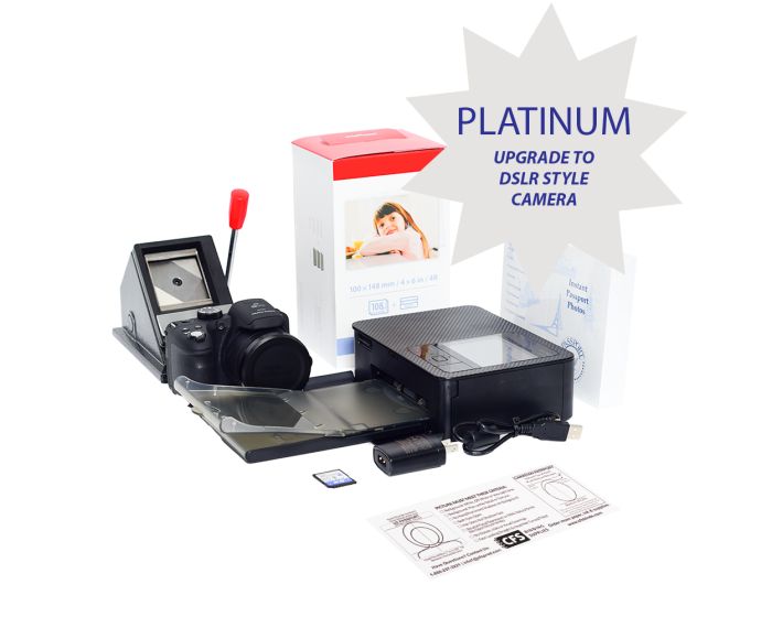 Platinum Passport Photo Printer System - Pre-Configured For U. S ...