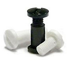 1" Plastic Screw Posts (100 sets)