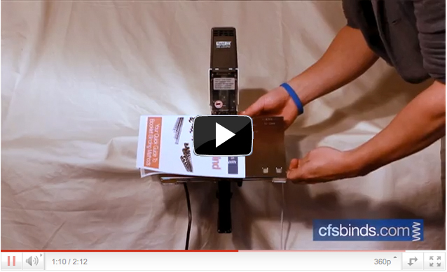 New Machine Video: Rapid 106 Electric Stapler