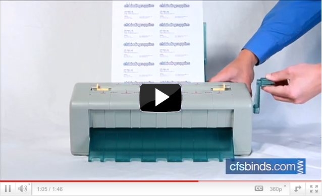 This Weeks New Machine Videos: CardMate Business Card Slitter and ...