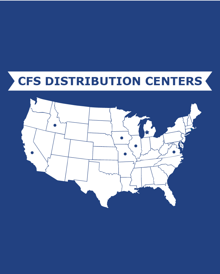 CFS Distribution Map