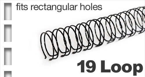 Wire-O, Spiral-O, and Twin-Loop Wire binding supplies